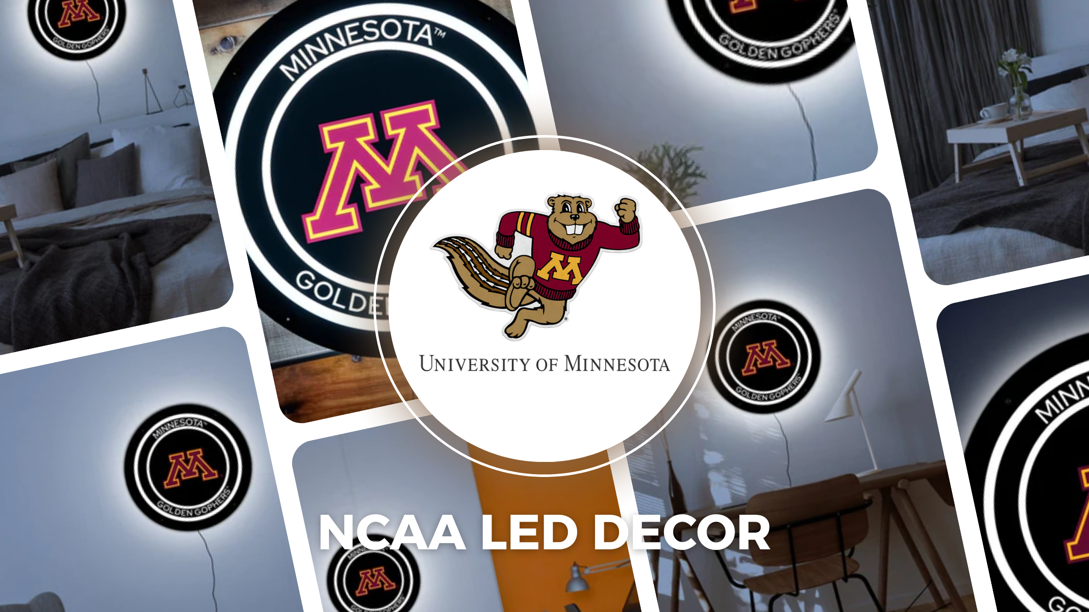 Why Minnesota Fans Love Gophers LED Wall Decor – Wall Played