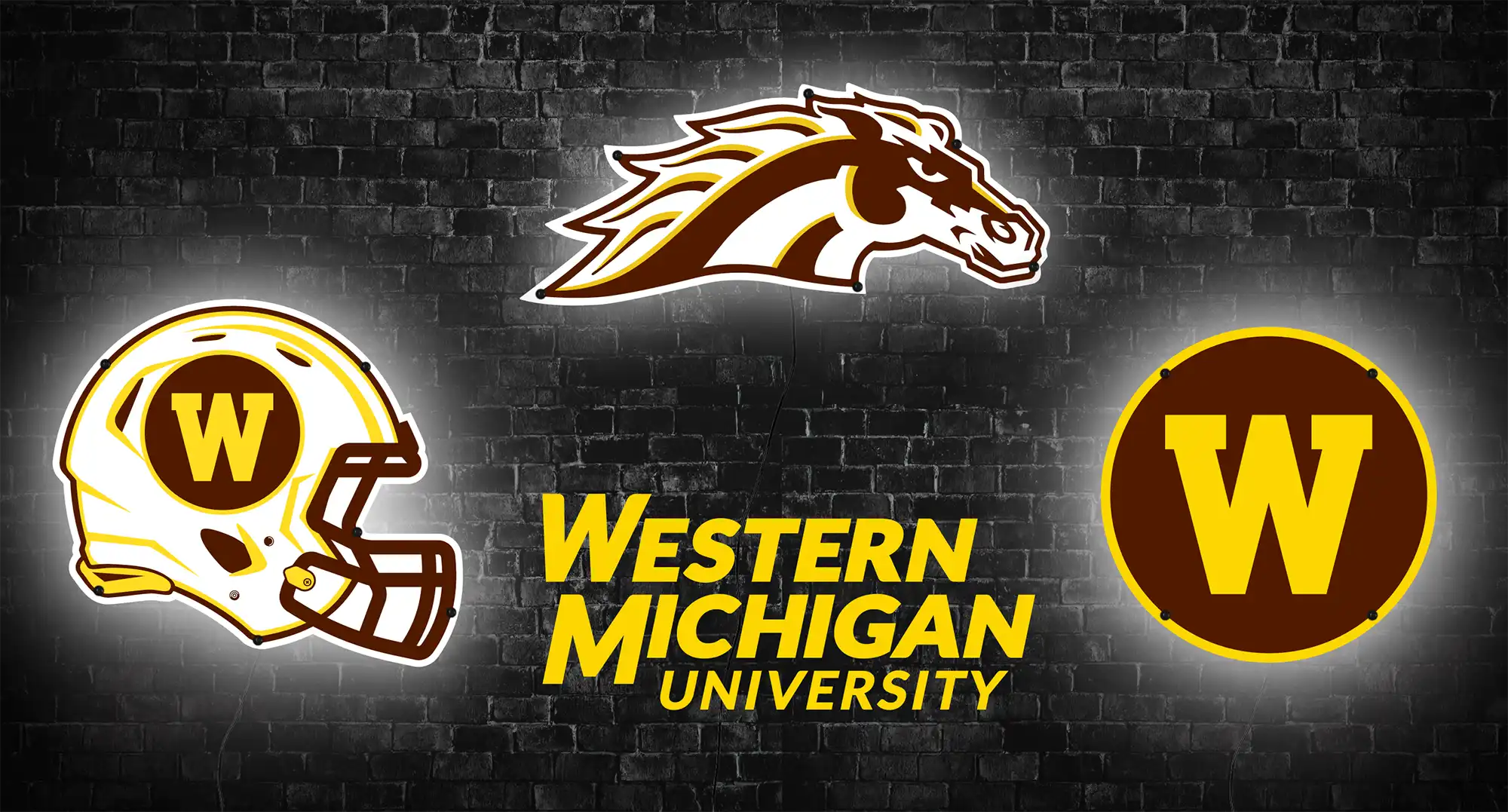 Wall Played Collegiate LED Wall Art