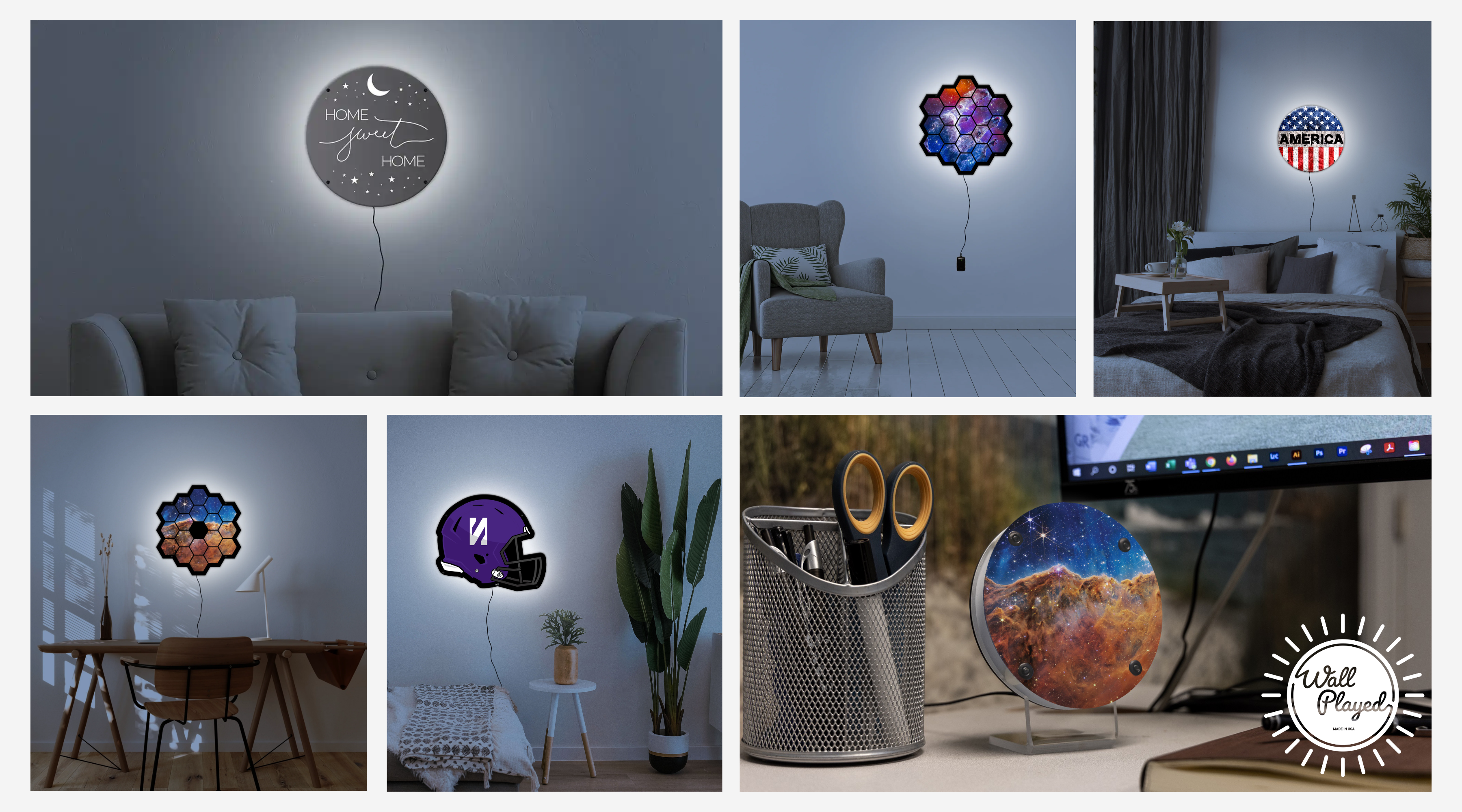 The Rise of LED Wall Art in Modern Home Decor – Wall Played