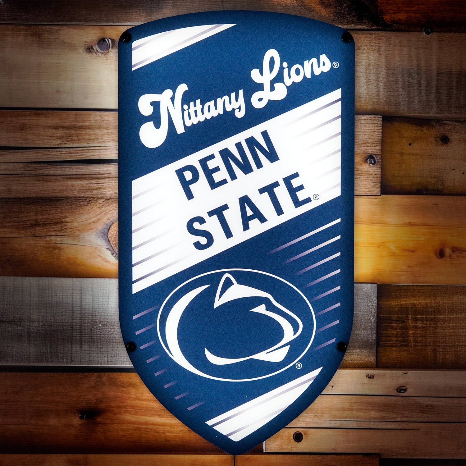 Penn State Banner LED Wall Art Collegiate Decor - Wall Played