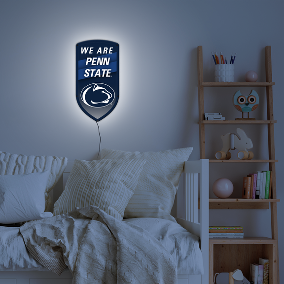 Penn State Banner LED Wall Art Collegiate Decor - Wall Played