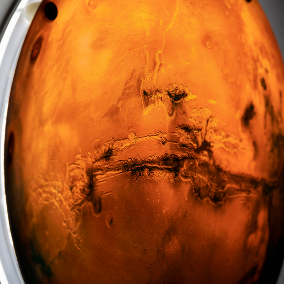 Mars LED Wall Art Planet-Inspired LED Decor - Wall Played