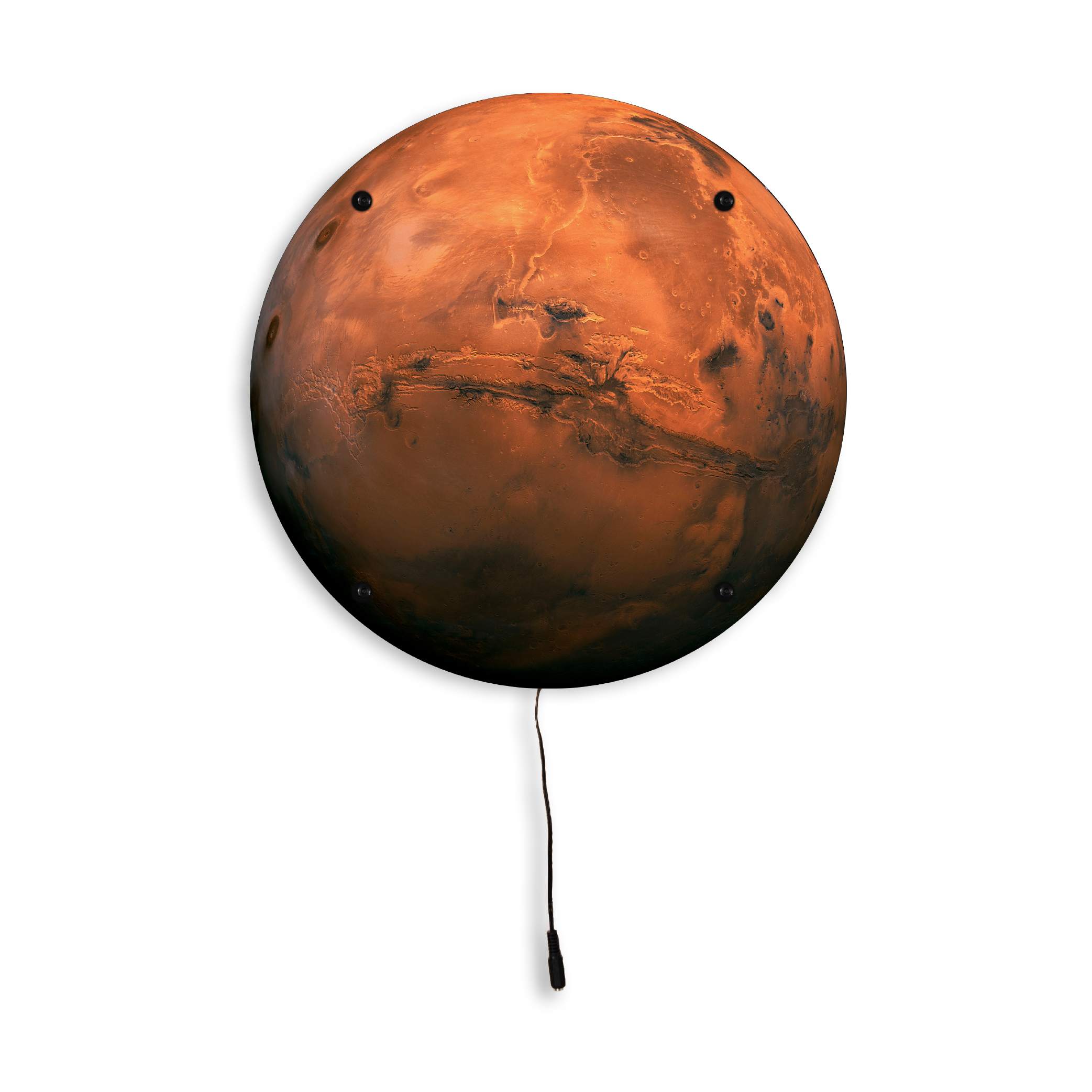 Mars LED Wall Art Planet-Inspired LED Decor - Wall Played