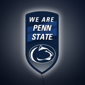 Penn State Banner LED Wall Art Collegiate Decor - Wall Played
